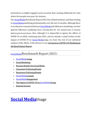The state of social media 2021 | DOCX