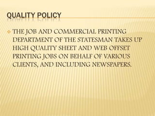 The statesman | PPTX