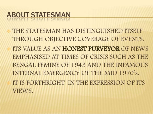 Statesman Meaning