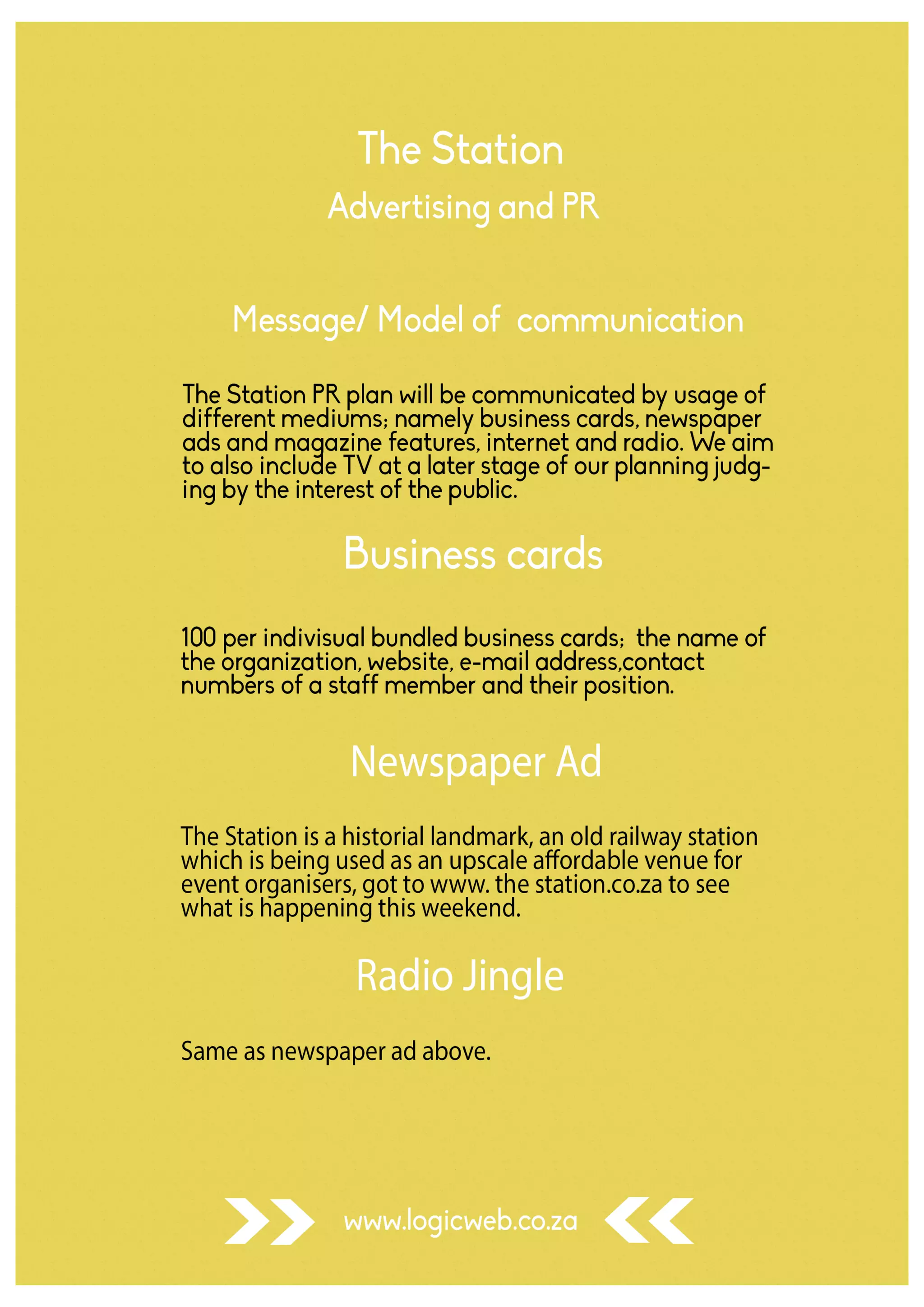 The station proposal | PDF