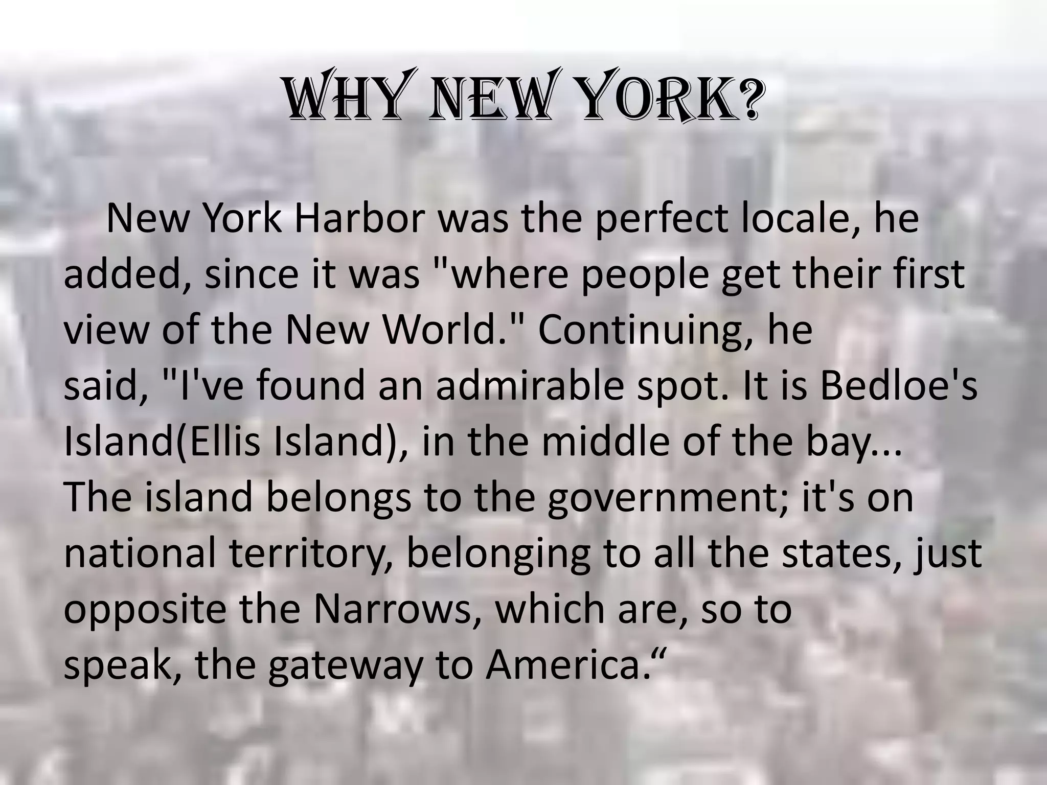 The statue of liberty | PPTX