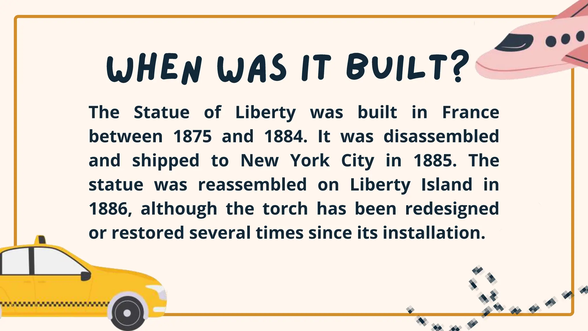 The statue of Liberty english presentation | PPTX