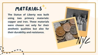 The statue of Liberty english presentation | PPTX