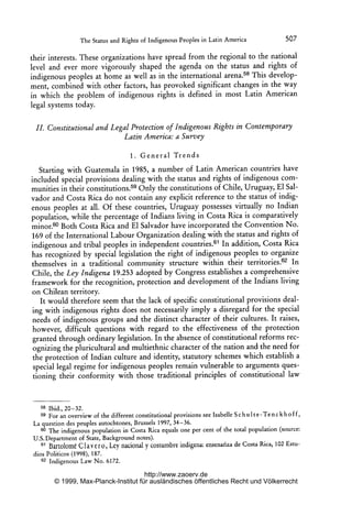 The status and rights of indigenous peoples in latin america | PDF