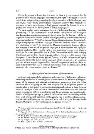 The status and rights of indigenous peoples in latin america | PDF