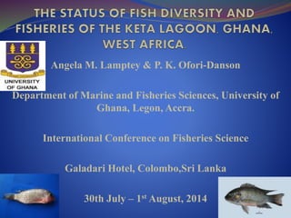 The status of fish angela | PPT