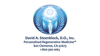 The steenblock clinic power point slideshow revised by dr. payne on 2 ...