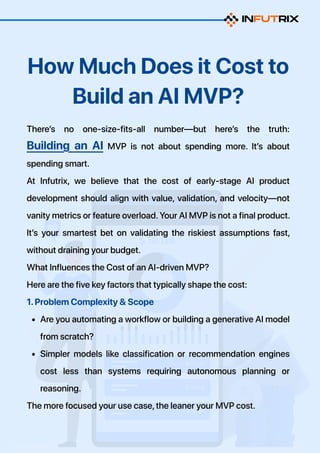 The Step-by-Step Guide on How to Build AI MVP | PDF