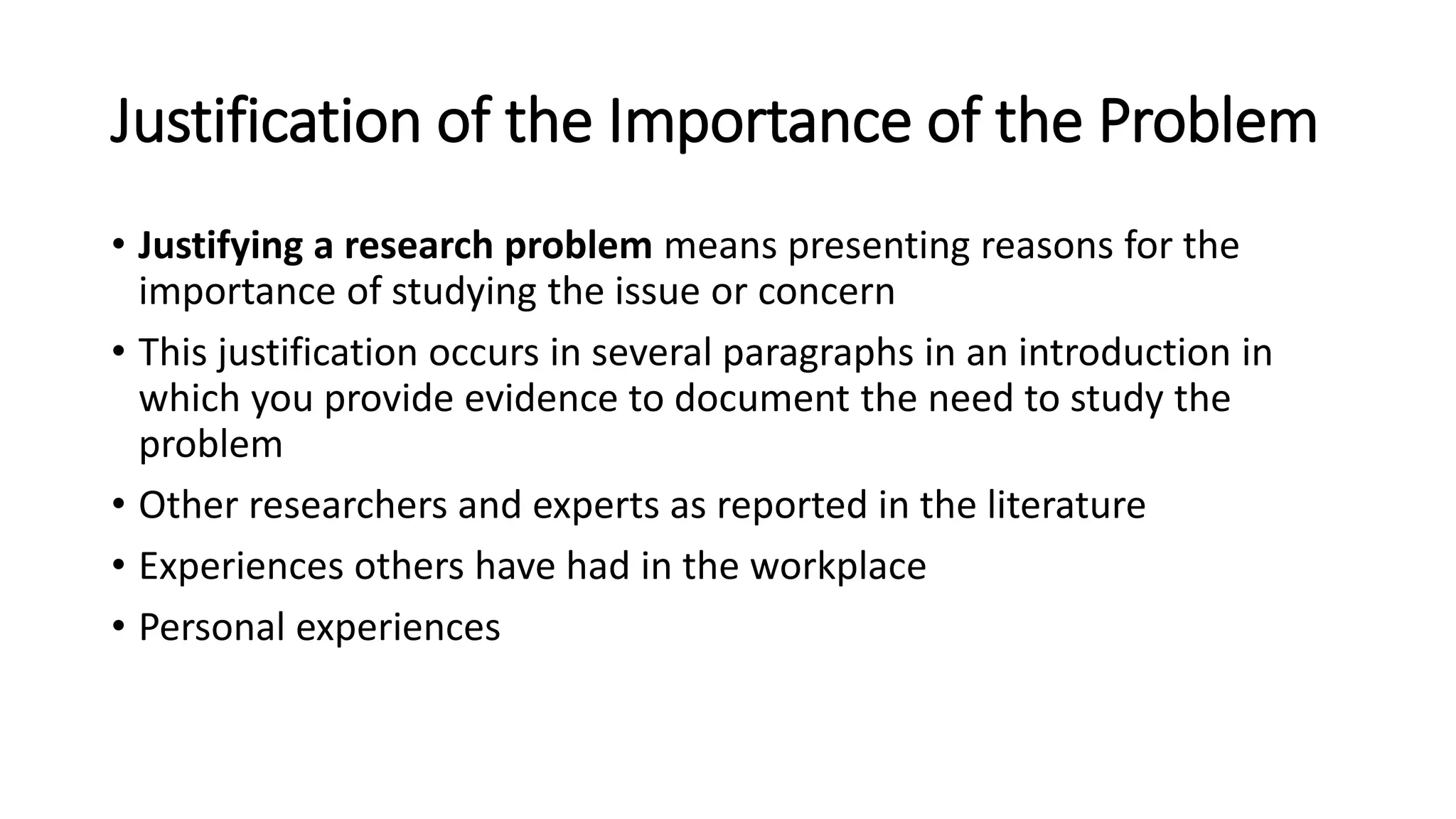 The steps in the process of research | PPTX