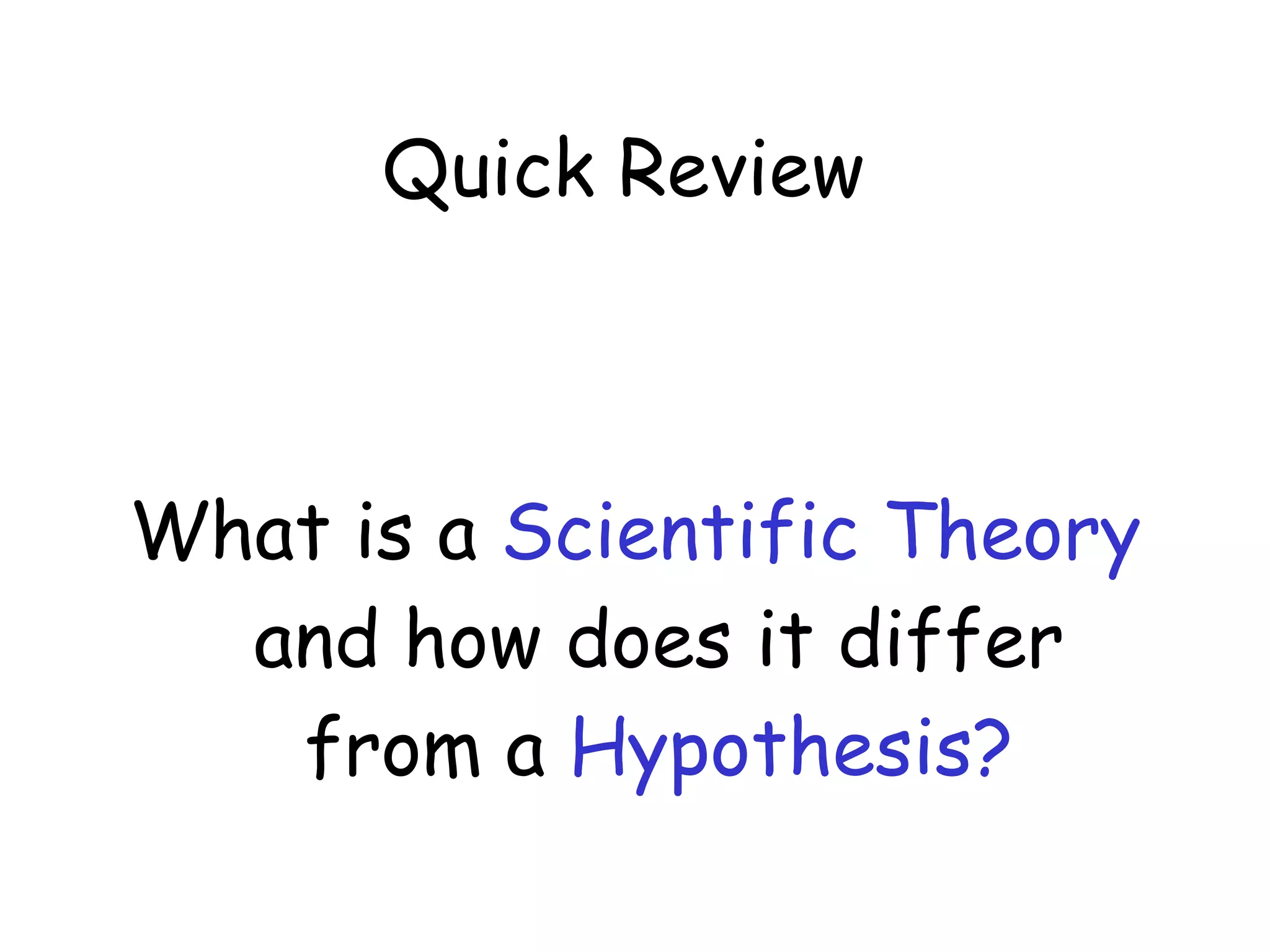 The steps of the scientific method | PPT | Physics | Science