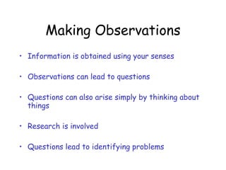 The steps of the scientific method | PPT | Physics | Science