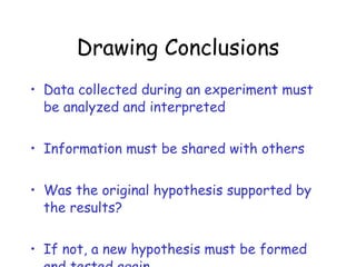 The steps of the scientific method | PPT | Physics | Science