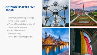 The steps to obtain Belgian citizenship | PPT