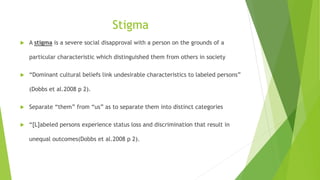 The stigmatization of older persons | PPT