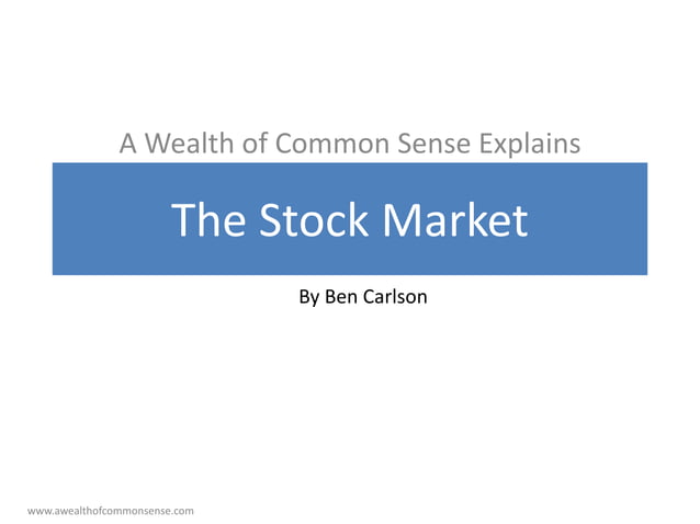 The stock market explained | PPT