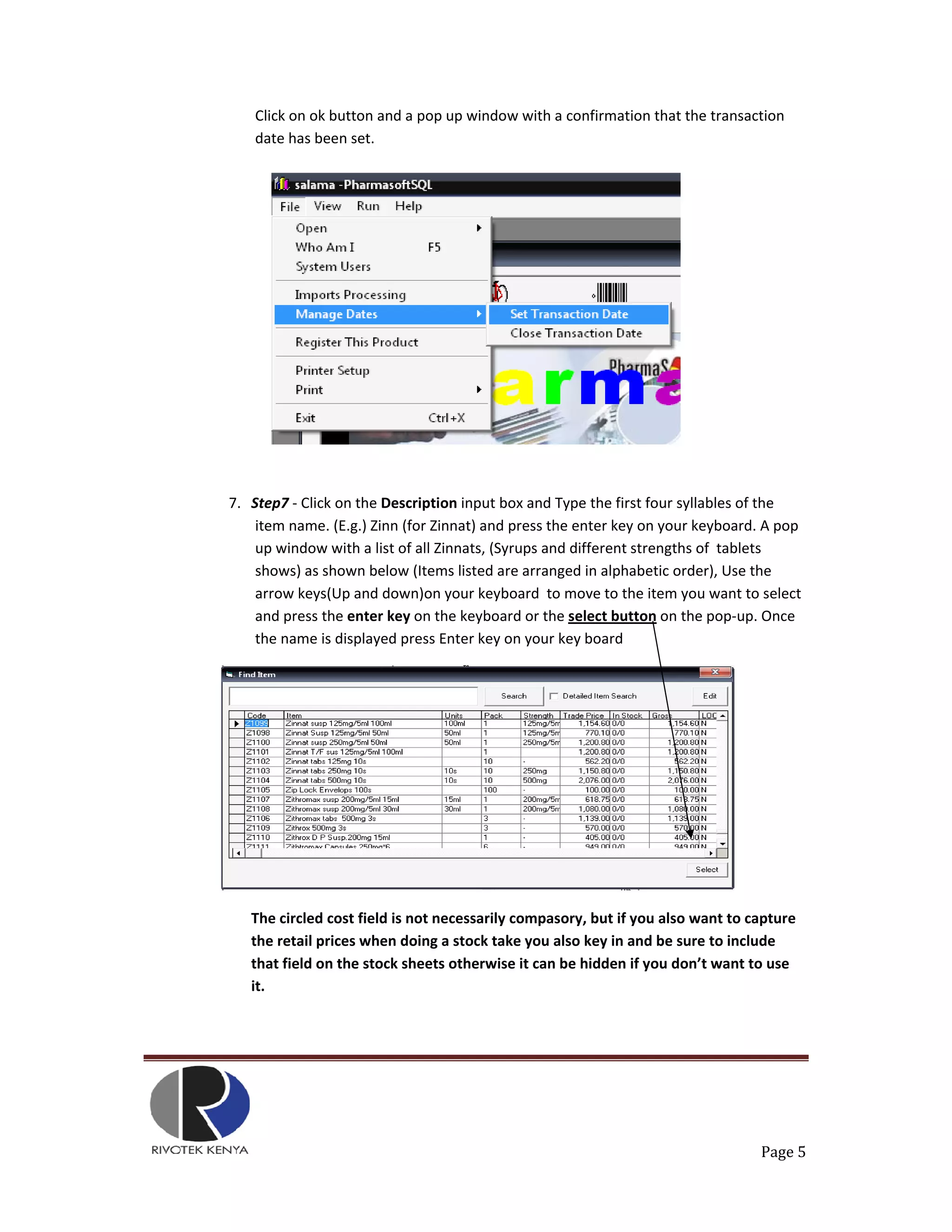 The Stock Taking Process | PDF