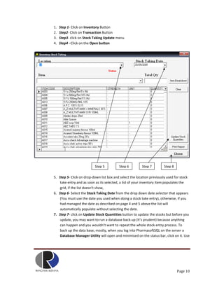 The Stock Taking Process | PDF