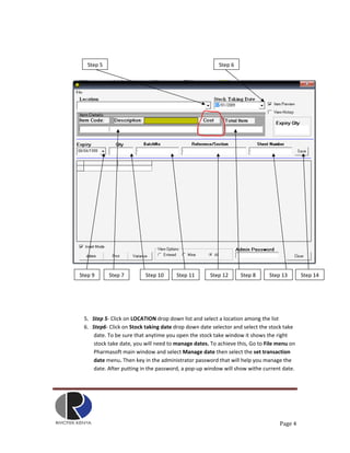 The Stock Taking Process | PDF
