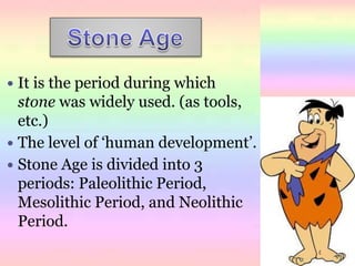 The stone culture | PPTX