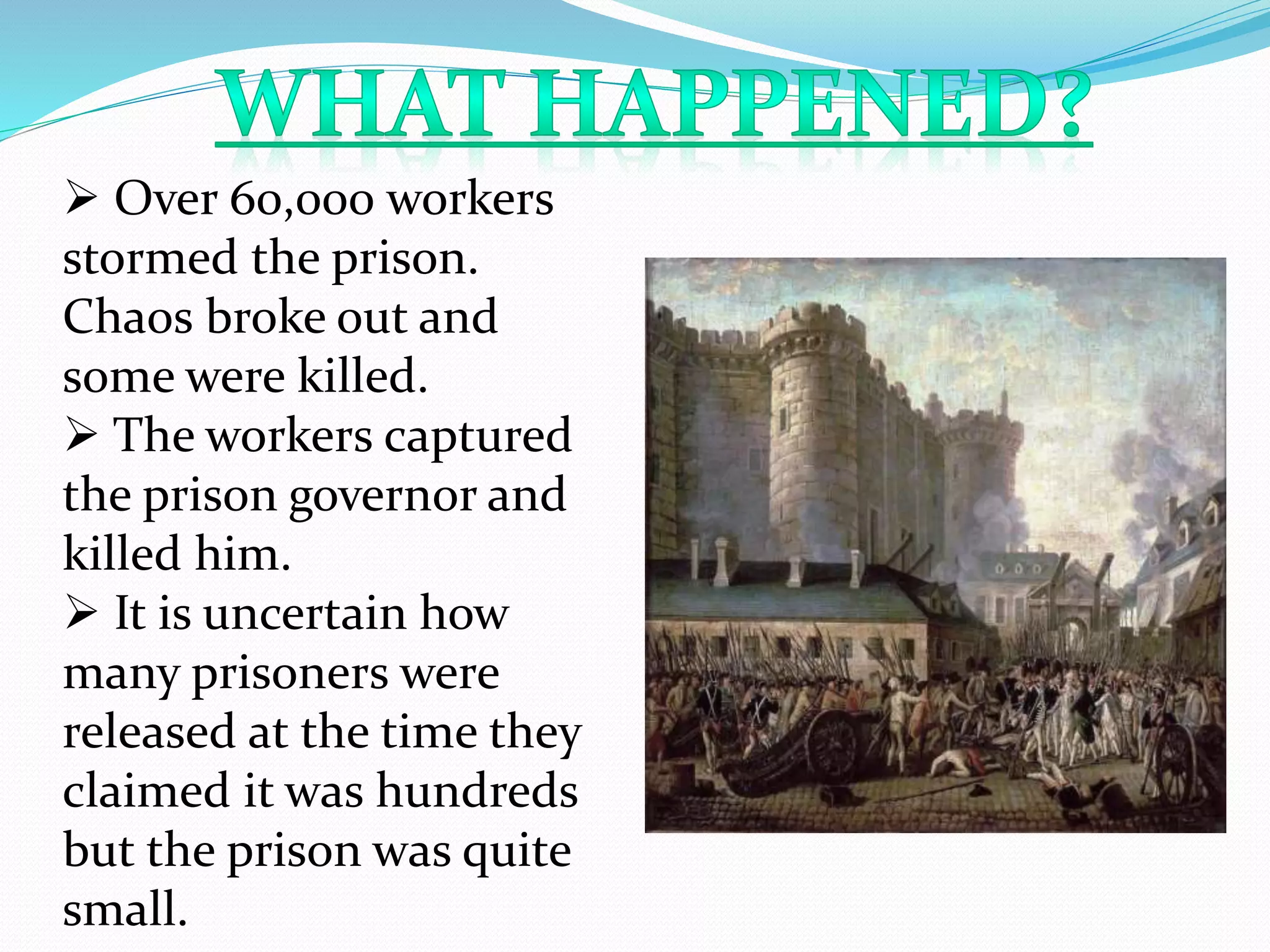 The storming of bastille | PPTX