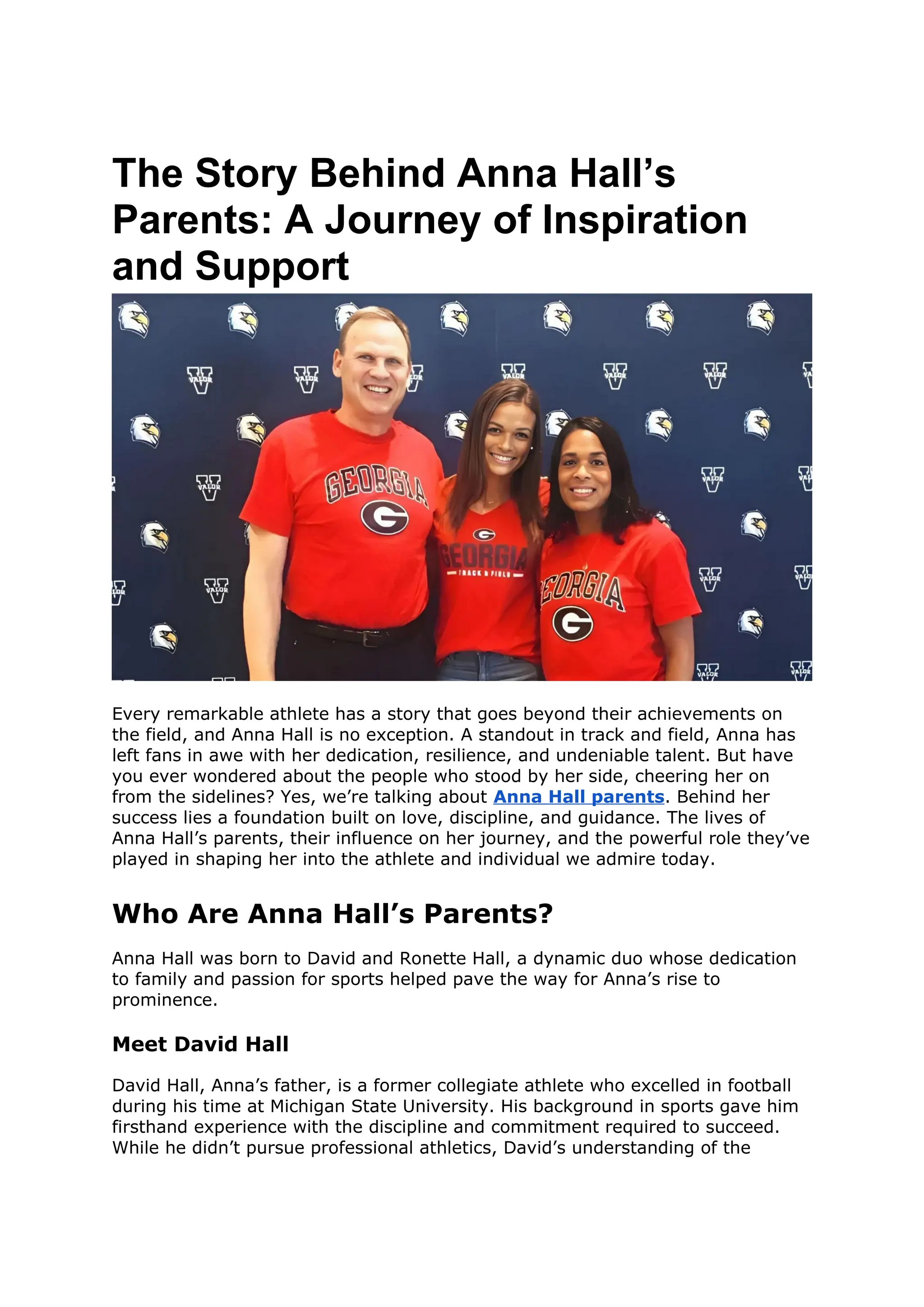 The Story Behind Anna Hall’s Parents_ A Journey of Inspiration and ...