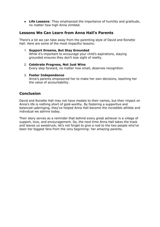 The Story Behind Anna Hall’s Parents_ A Journey of Inspiration and ...