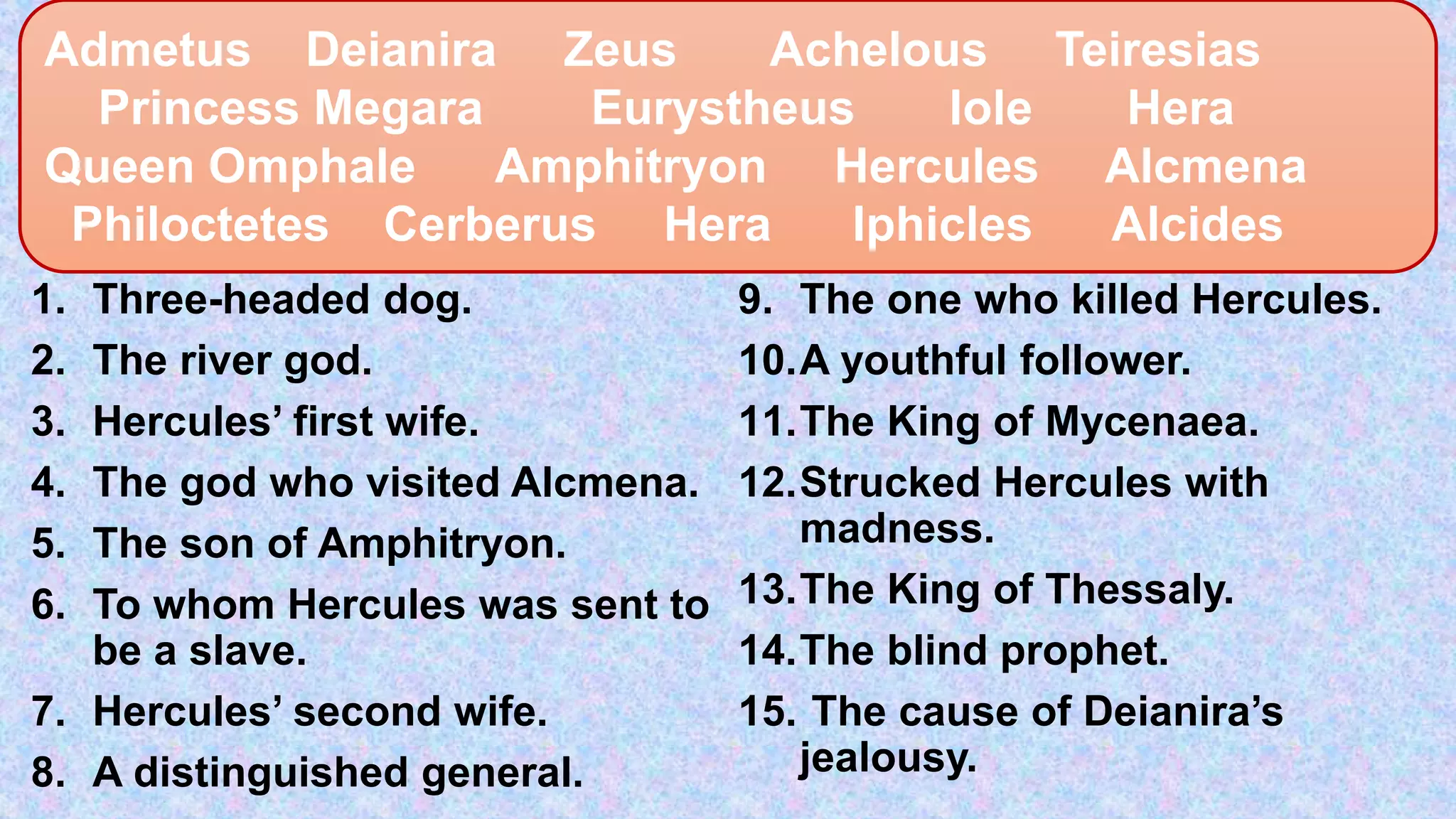 The Story Hercules | PPTX