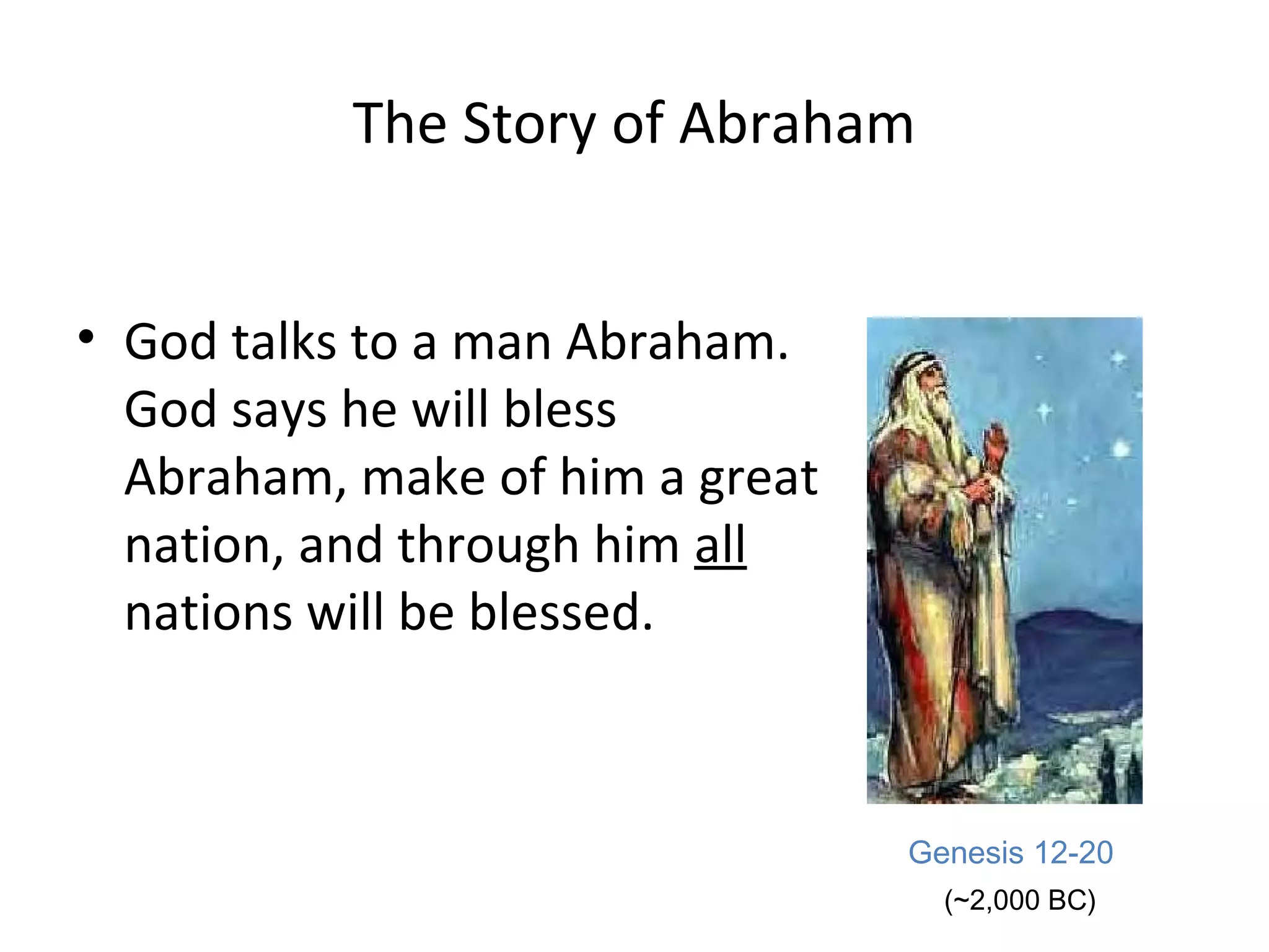The story of abraham | PPT