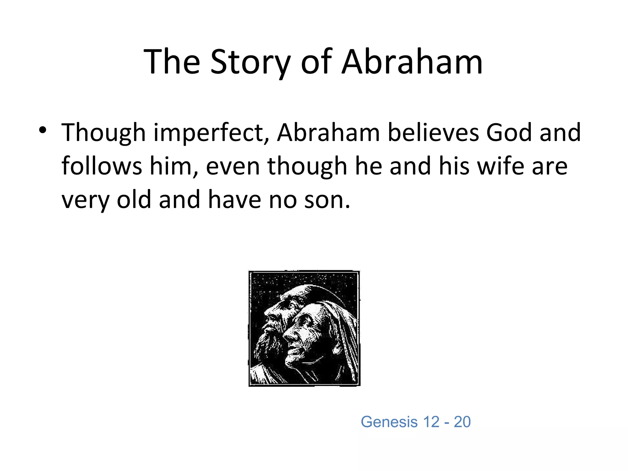 The story of abraham | PPT