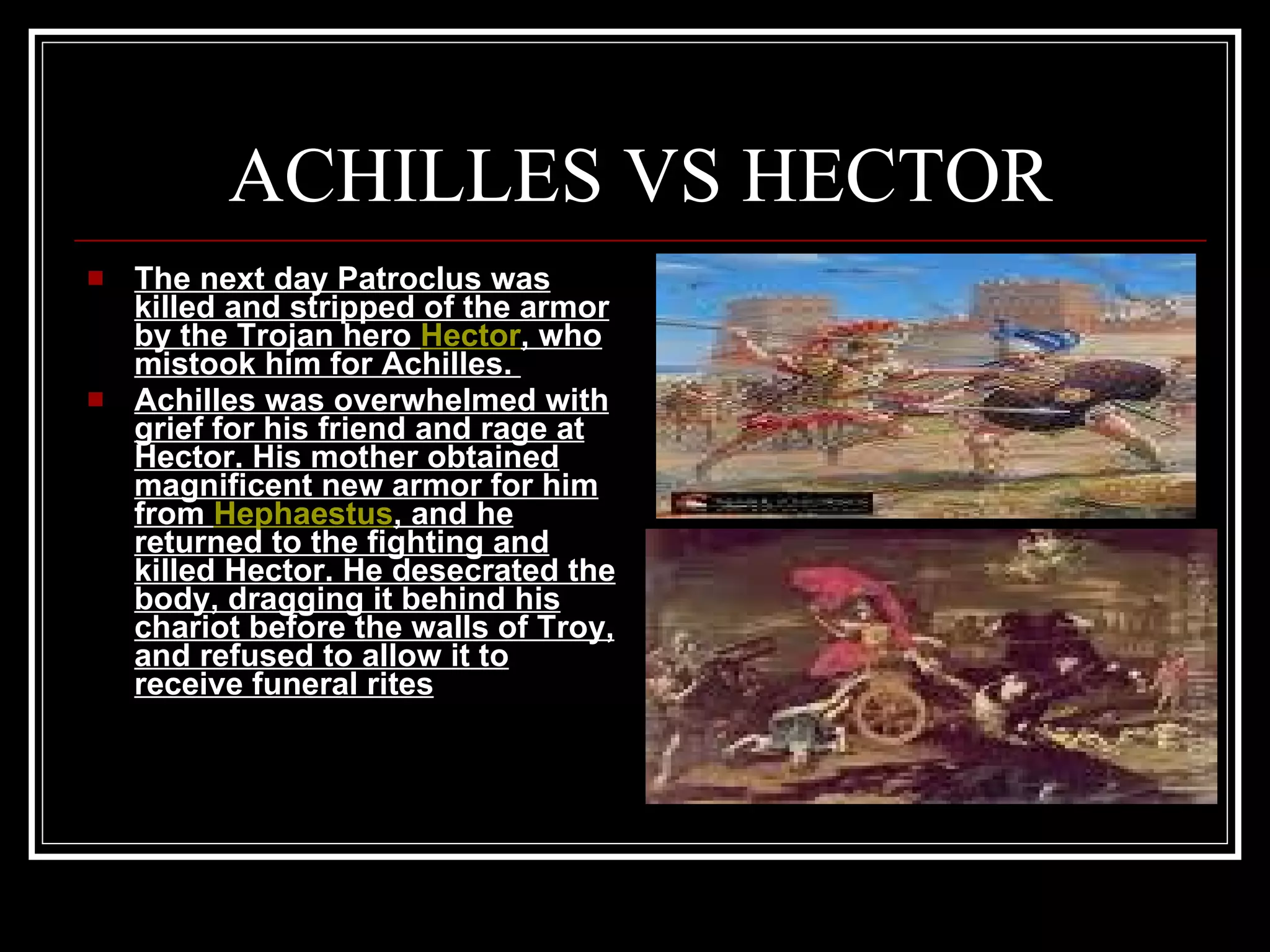 The story of achilles | PPT