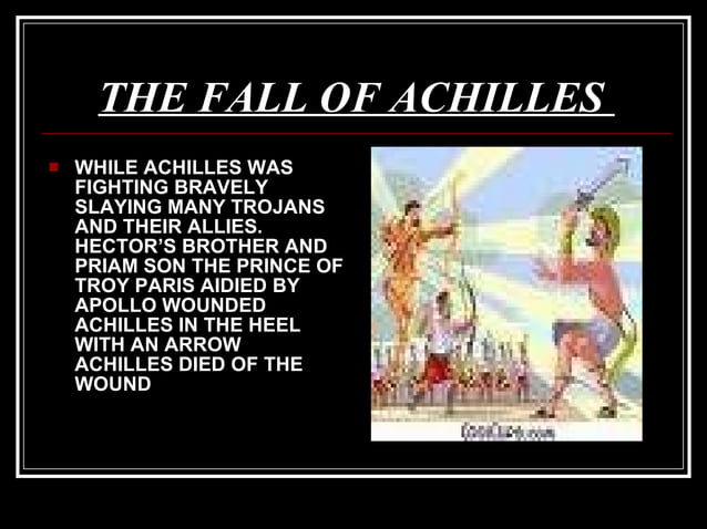 The story of achilles | PPT