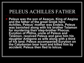 The story of achilles | PPT
