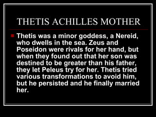 The story of achilles | PPT