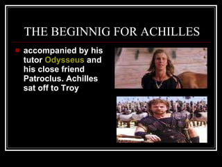 The story of achilles | PPT