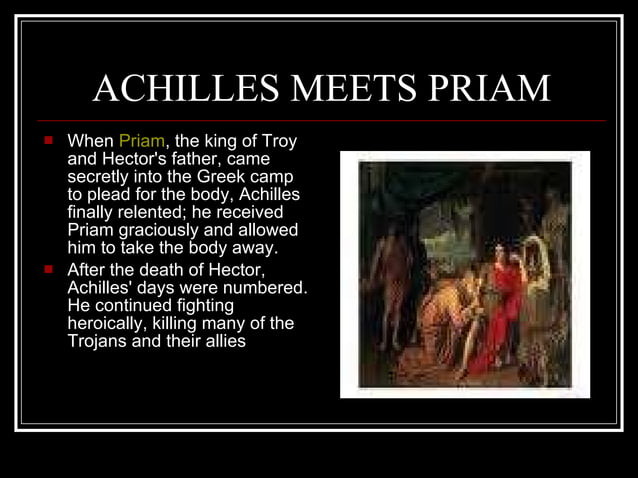 The story of achilles | PPT