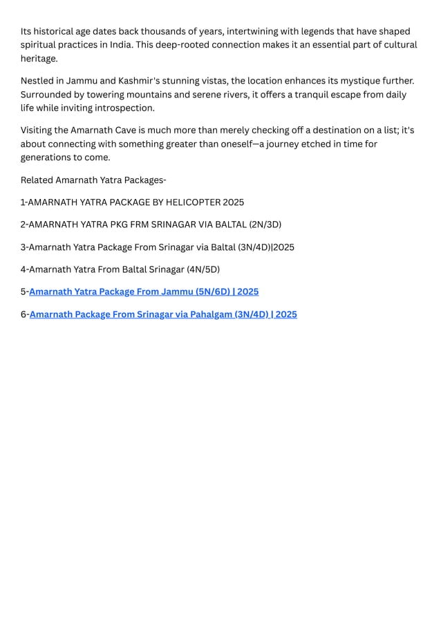 The Story of Amarnath Cave & History of Amarnath Yatra.pdf