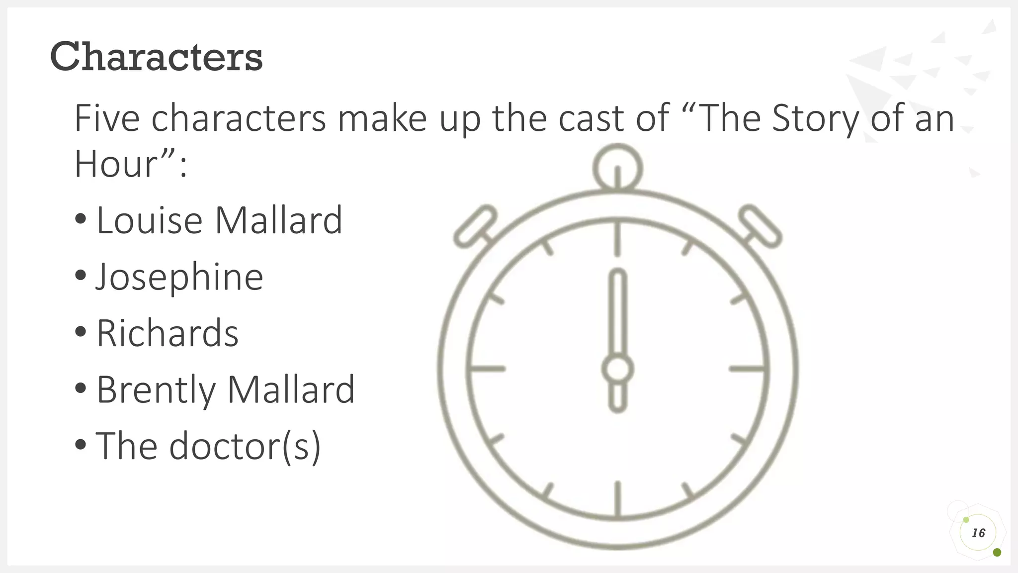 The story of an hour analysis | PDF
