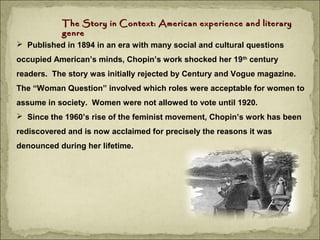 The story of An Hour by Kate Chopin | PPT | Fiction | Books and Literature