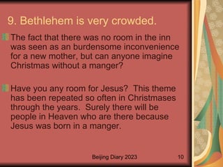 The Story of Christmas by Eric Langager, Beijing Diary | PPT