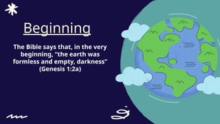 The Story Of Creation Presentation 7 days | PPTX