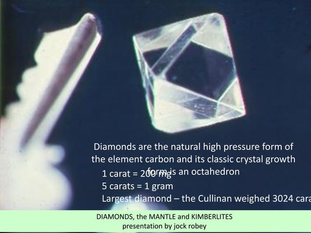 The story of diamonds in the earth | PDF