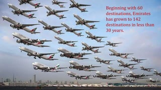 The Story of Emirates Airlines | PPTX | Air Travel | Travel Type