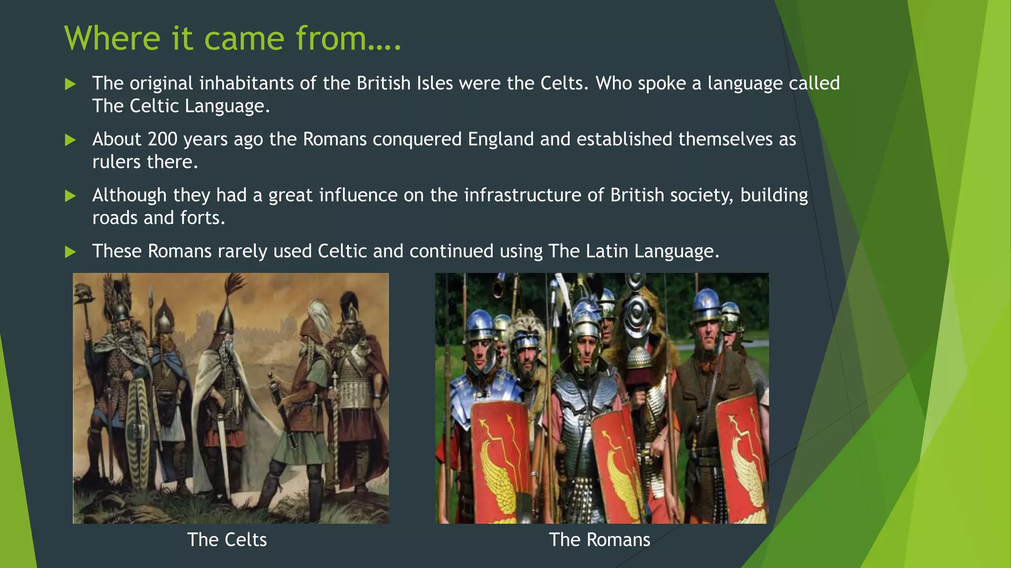 The story of english | PPTX