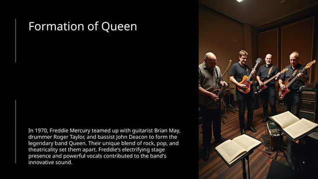 The Story of Freddie Mercury.pptx s ss sss | PPTX