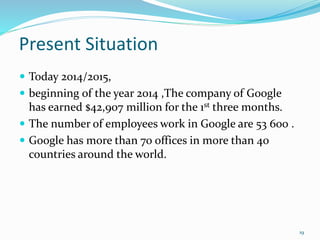 The story of google | PPTX