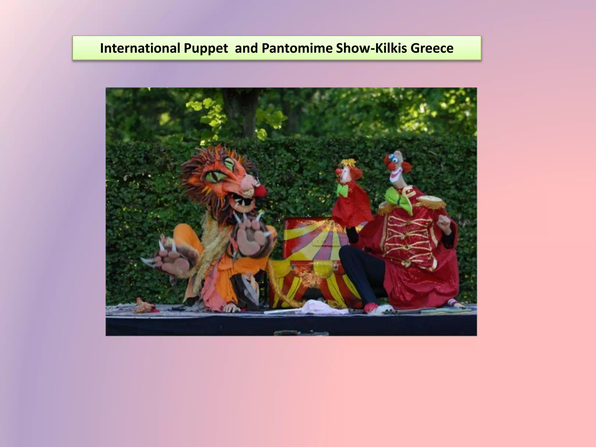 The story of greek puppet | PPTX