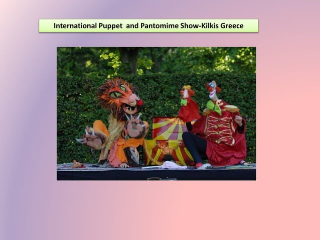 The story of greek puppet | PPTX