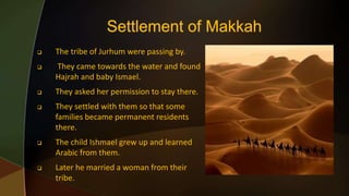 The story of hajj | PPTX