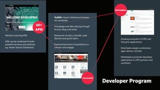 The Story of HPE Haven OnDemand | PPT