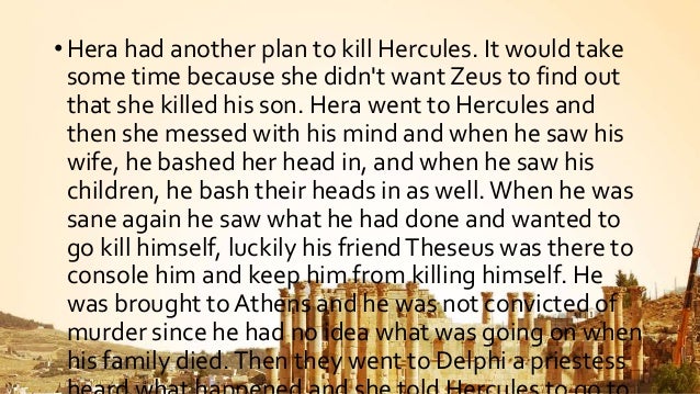 The Story of Hercules